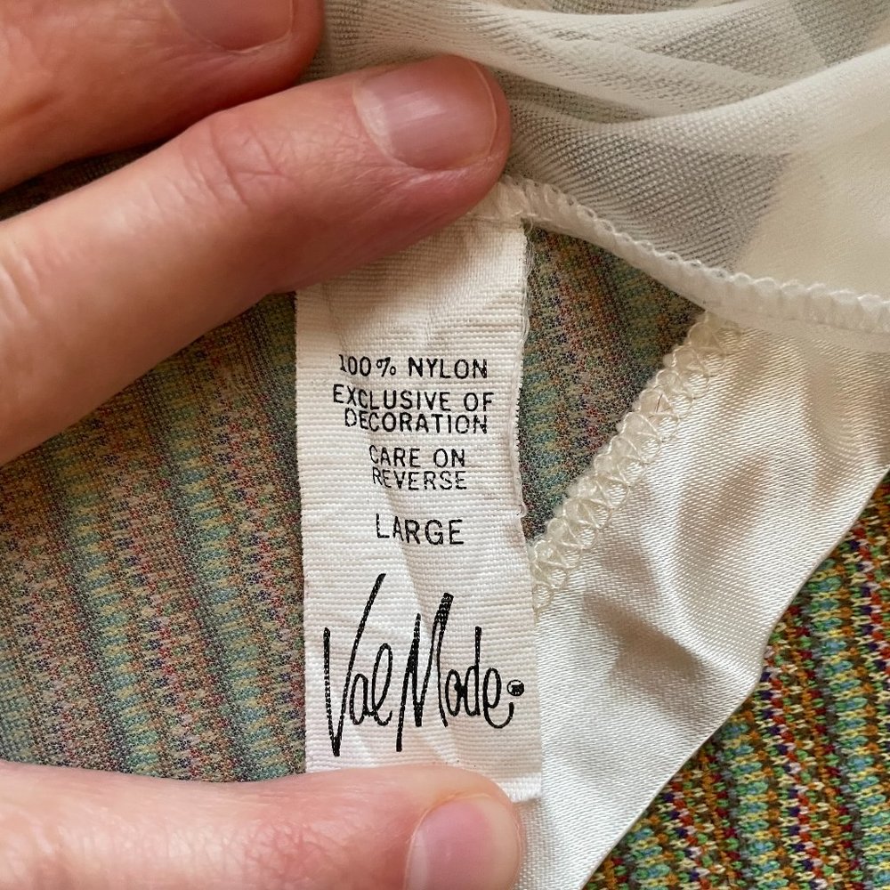 1970s Vintage Val Mode Robe - Gem